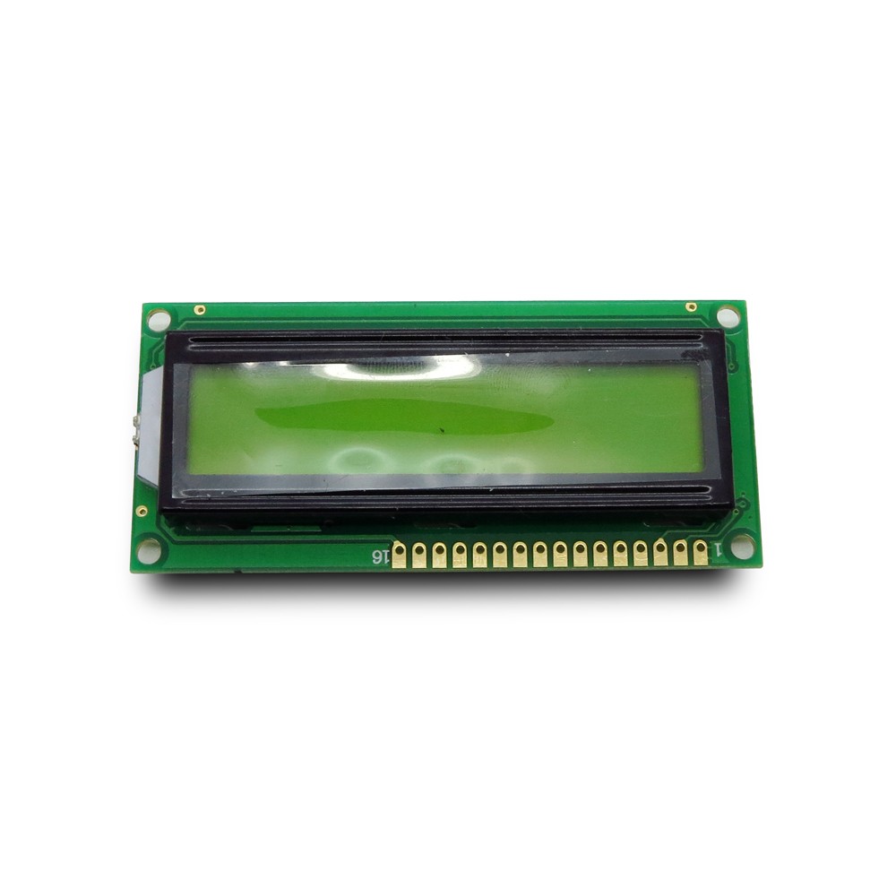 LCD 1601 Display Yellow