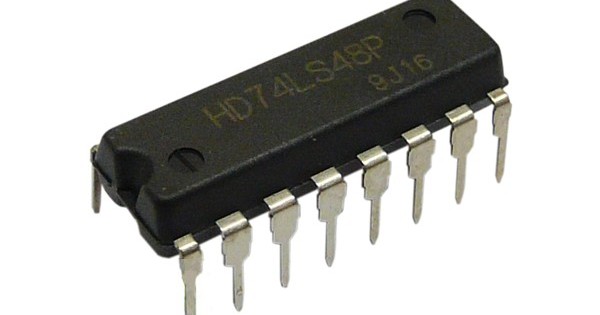 74LS48 7448 BCD TO 7-SEGMENT DECODER DRIVER IC