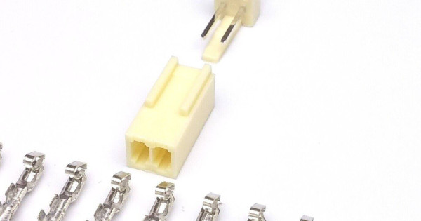 KF2510 Straight 2pin Male Female Connector