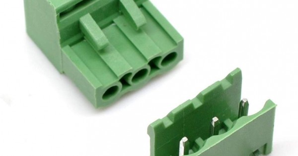 Terminal Block Plugabble - 3 pin Right Angle