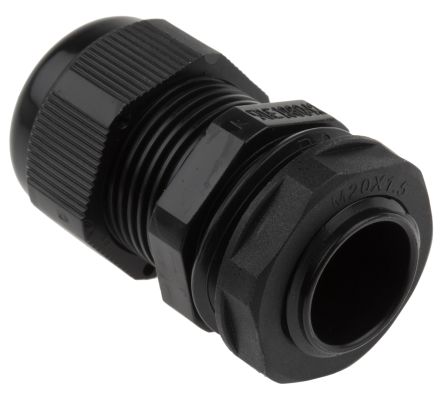 Cable Gland M12 Nylon - Black