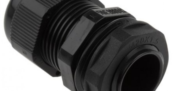 Cable Gland M8 Nylon - Black