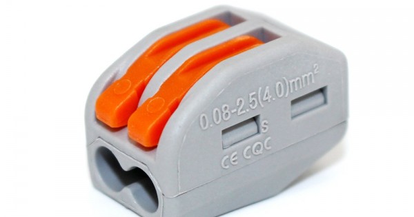 Push In Wire Connector - 2 way