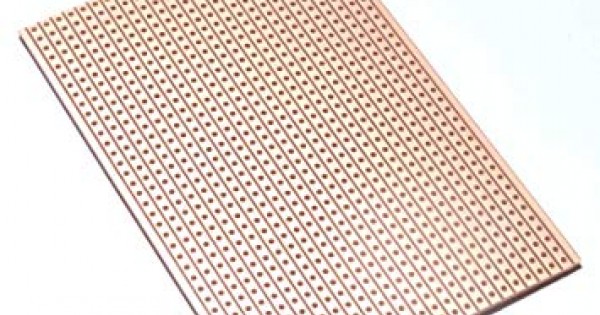 Veroboard / Stripboard 6.5cm x 14.5cm Single Sided