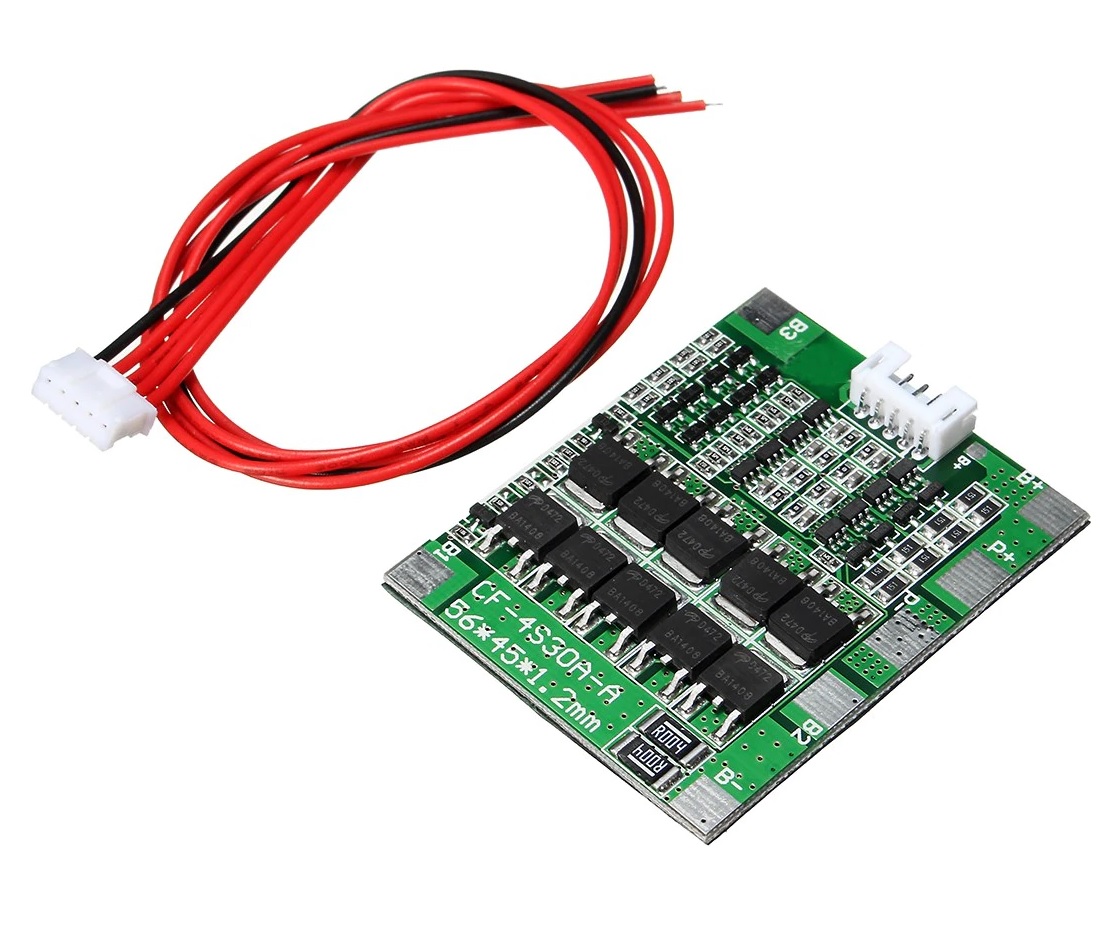 BMS Board 4S 30A 14.8V 16.8V for Lithium Ion Battery Pack