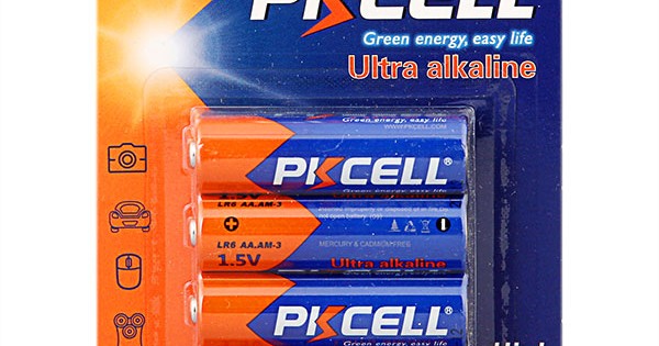 Alkaline Battery LR6 AA 1.5V Pack