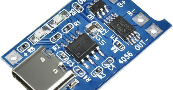 TP4056 / TC4056A Lithium Battery Charger and Protection Module