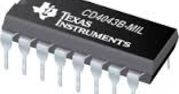 CD4043 - Quad NOR R-S Latch Tri-state