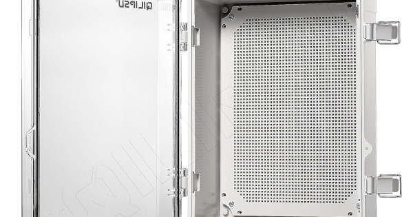 Enclosure Clear Top Hinged 410x310x180mm IP65 Waterproof