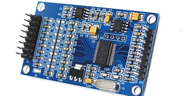 ADS1256 5V 8 Channel 24 Bit ADC Data Acquisition Board