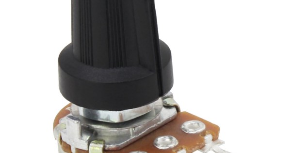 Linear Taper Rotary Potentiometer with Knob - 100K