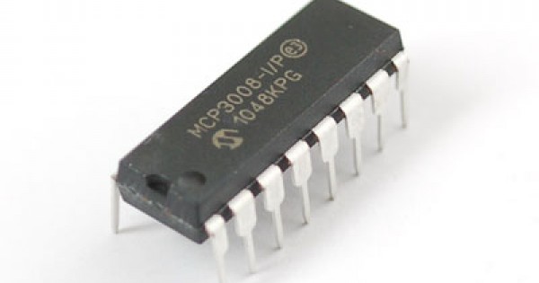 MCP3008 - 8-Channel 10-Bit ADC With SPI Interface