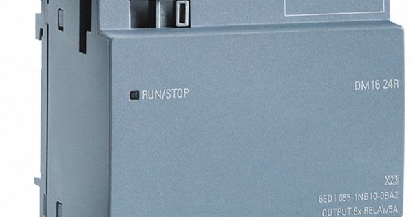 Siemens Logo Input/Output Module, Number of Inputs: 8, Number of Outputs: 8, Power Required: 24VDC