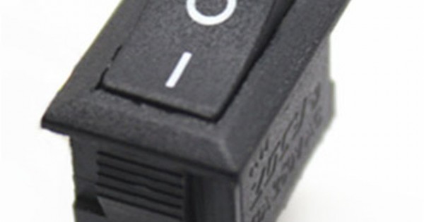 Power Rocker Switch SPST 3A/250V