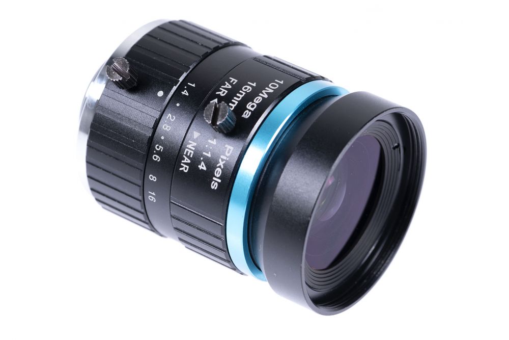 16mm 10MP Telephoto Lens for Raspberry Pi HQ Camera - 10MP
