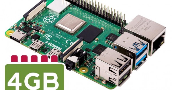 Raspberry Pi 4B - 4GB RAM