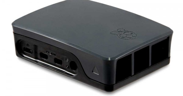 Raspberry Pi 4 Case Official- Red White