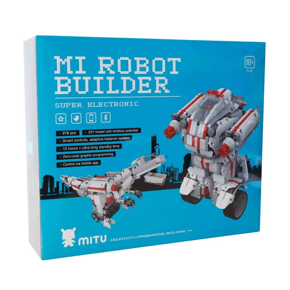 Xiaomi MITU Mi Robot Builder, STEM Toys, Remote Control Programmable ...