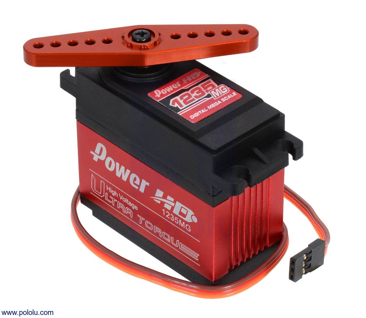 Power HD Ultra-High-Torque, High-Voltage Digital Giant Servo HD-1235MG
