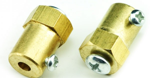 Wheel Motor Adapter Pair - 5mm