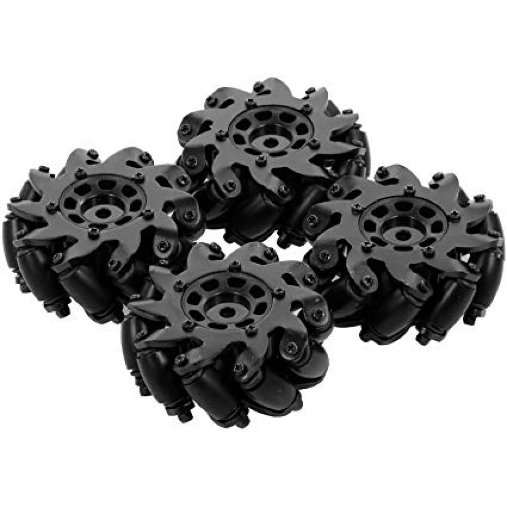 Mecanum Wheels 60mm Diameter (4 set)