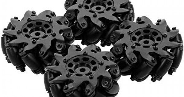 Mecanum Wheels 60mm Diameter (4 set)