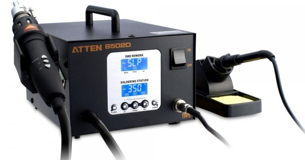 Atten AT8502D Hot Air Rework and Soldering Station