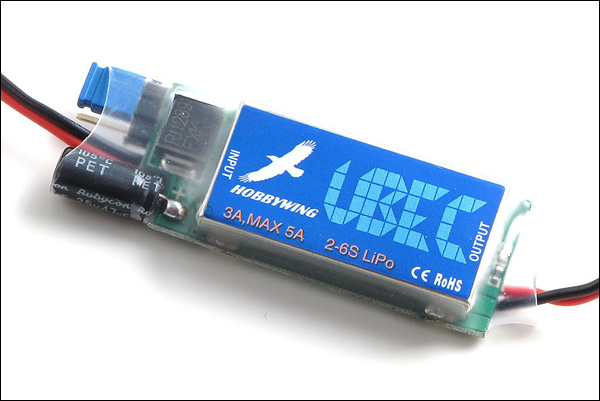 UBEC DC/DC Step-Down (Buck) Converter - 5V @ 3A output