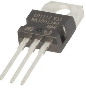 LD1117V33 Fixed 3.3V LDO Voltage Regulator