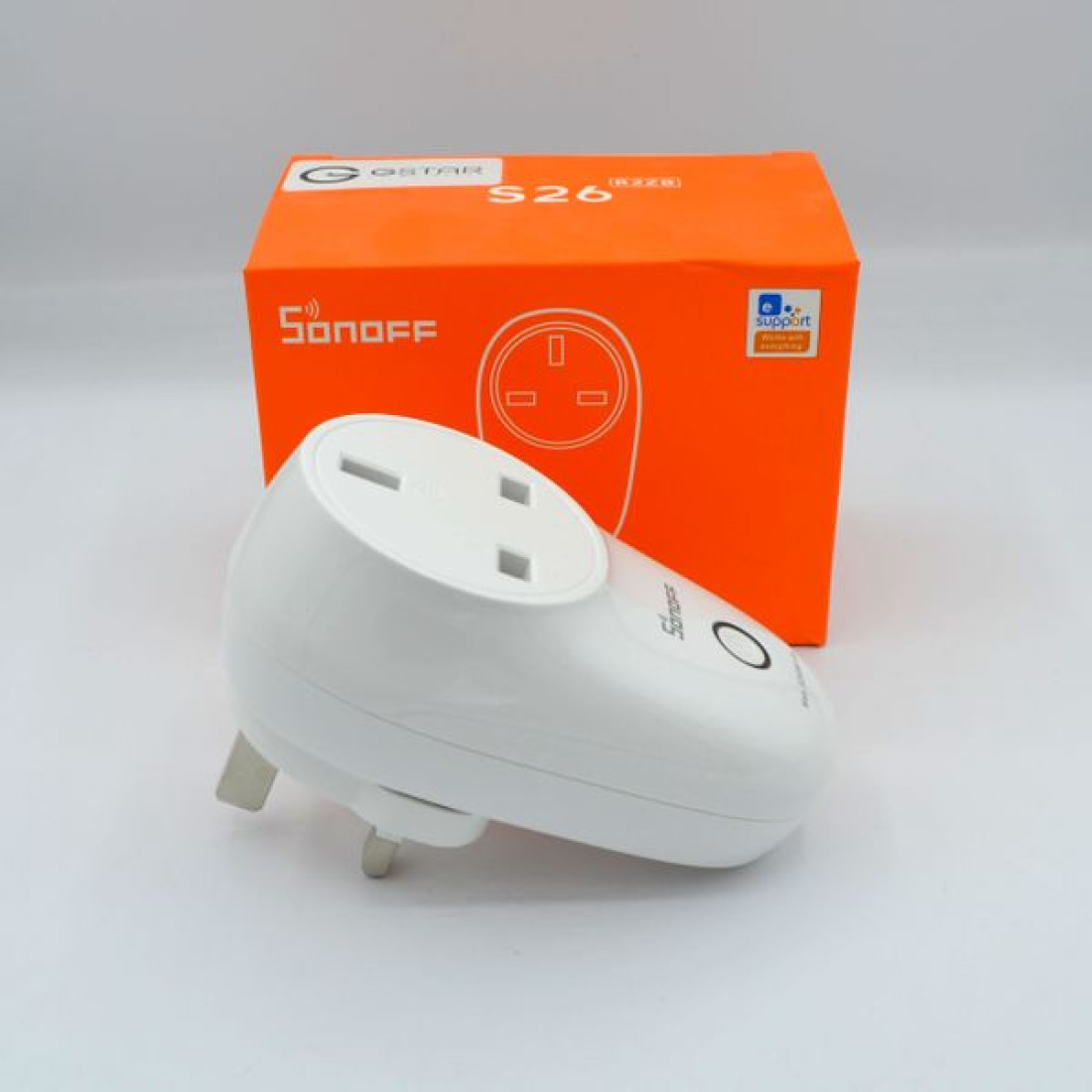 SONOFF S26 WiFi Smart Plug – UK Plug