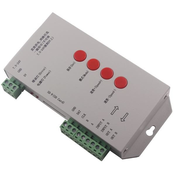 Addressable RGB LED Controller - T-1000S with SD Card