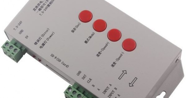 Addressable RGB LED Controller - T-1000S with SD Card